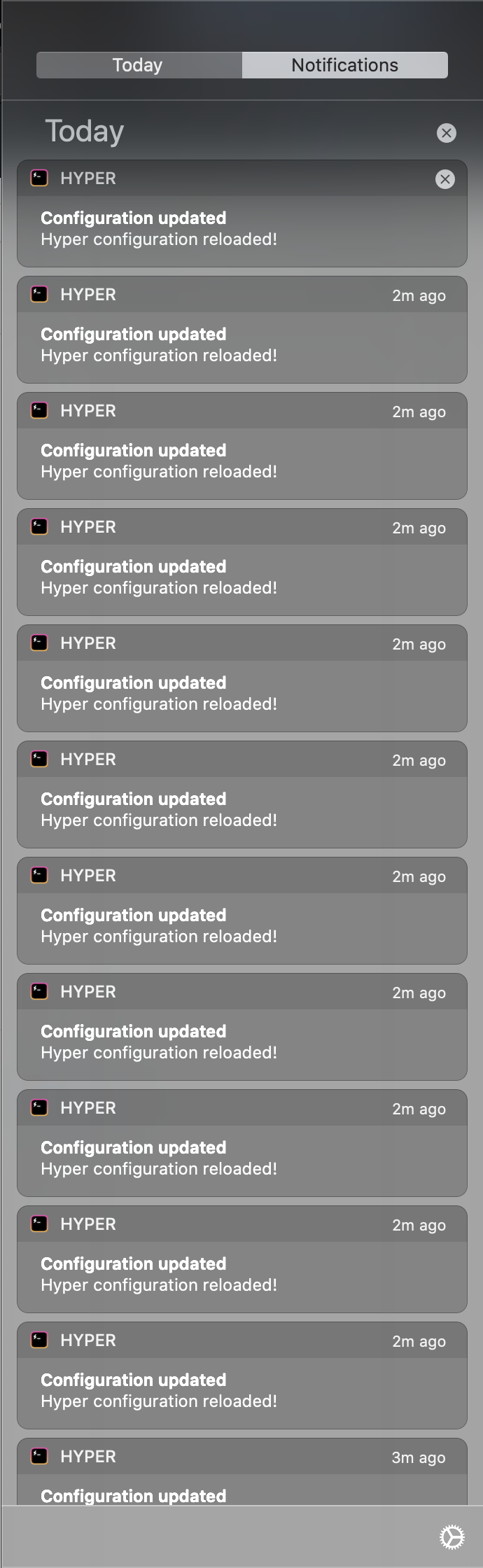 Constant "Configuration Update" notification · Issue #4892 · vercel ...
