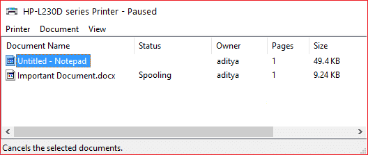 Define Job Name in windows printer job queue screen · Issue #54 · neodynamic/JSPrintManager · GitHub