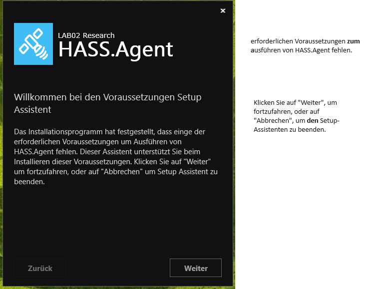 Bug: Translation German · Issue #370 · LAB02-Research/HASS.Agent · GitHub