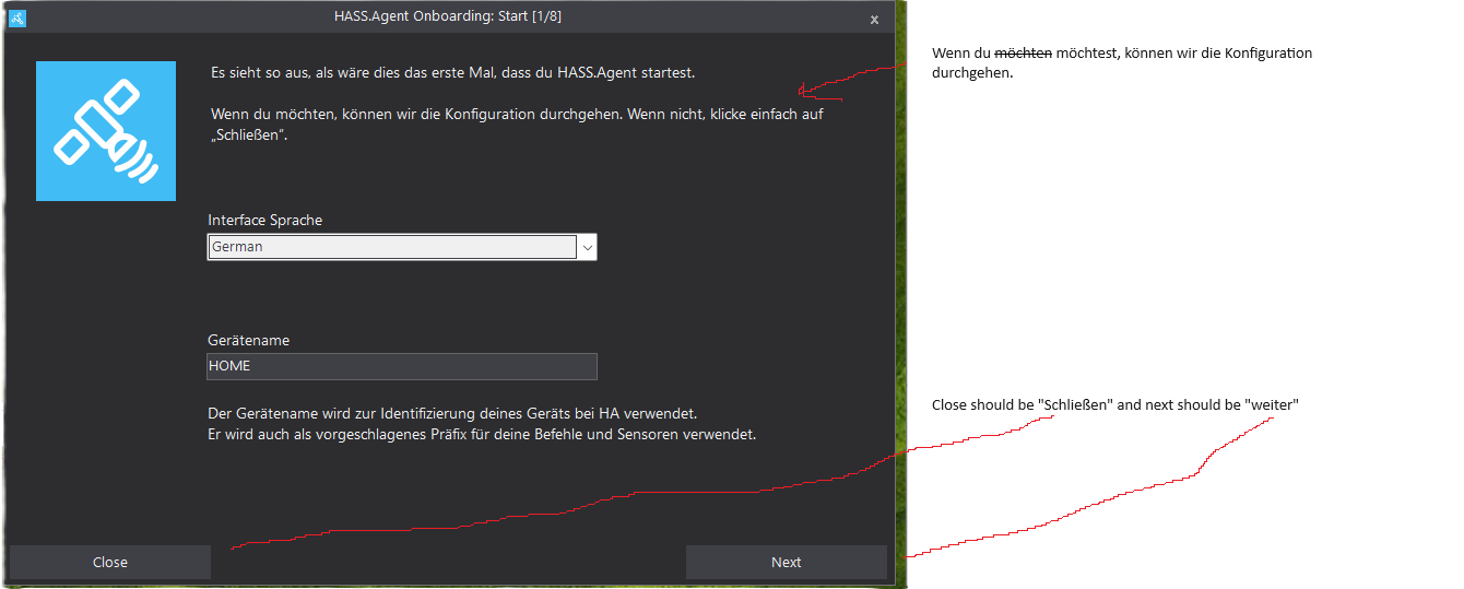 Bug: Translation German · Issue #370 · LAB02-Research/HASS.Agent · GitHub