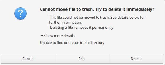 Delete folder without sending it to the trash · Issue #381 · fman-users/fman · GitHub