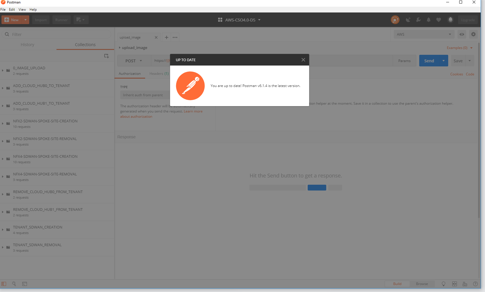 When selecting a large file for upload postman screen goes black ...