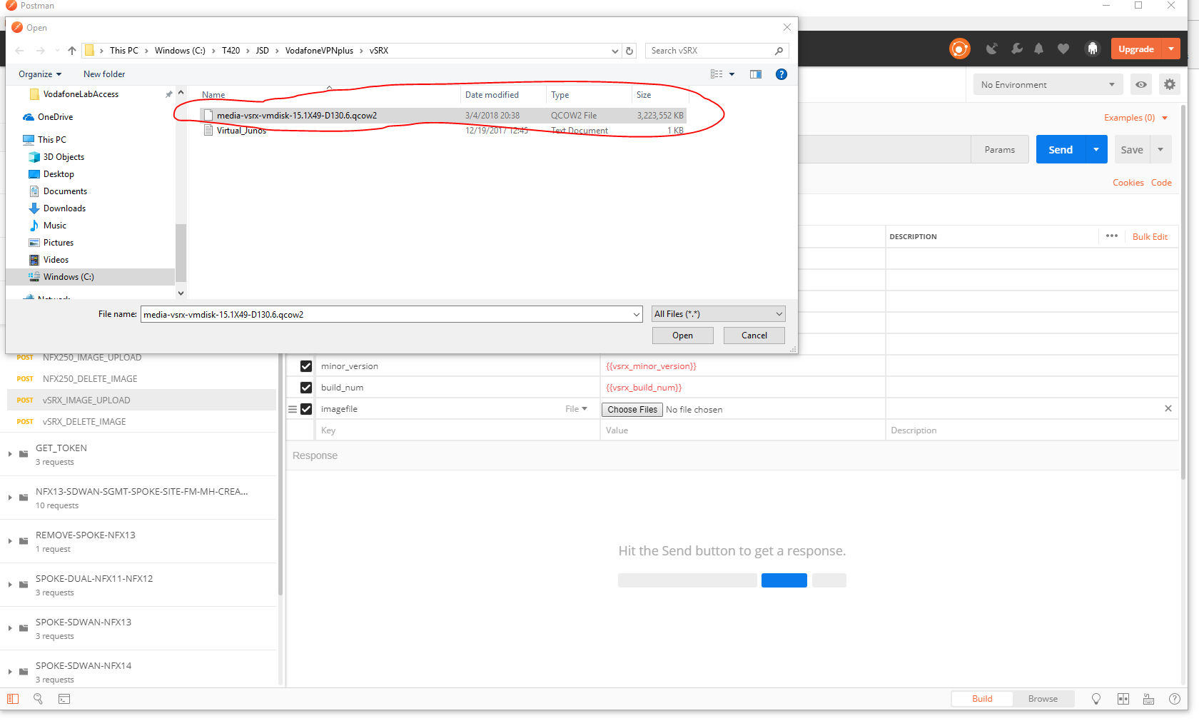 When selecting a large file for upload postman screen goes black · Issue #4375 · postmanlabs ...