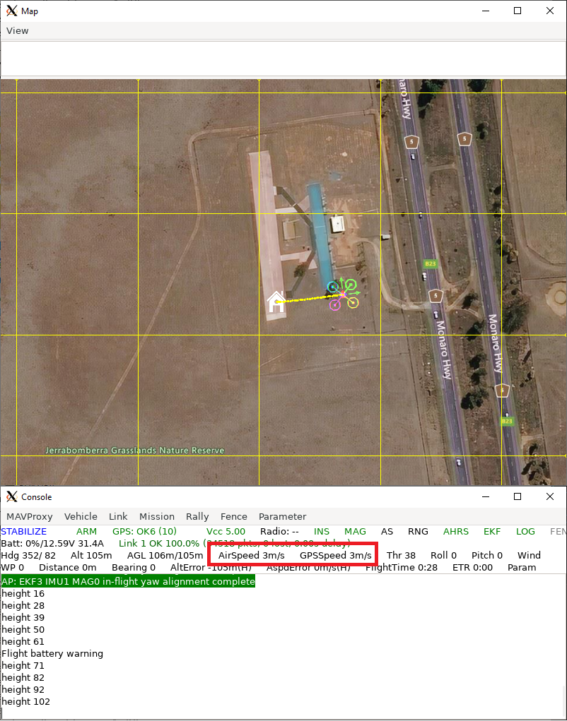 SITL: Copter tri flies laterally quickly due to thrust from rear motor · Issue #17876 ...