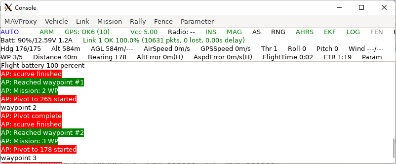 Console: most recent message is not printed · Issue #990 · ArduPilot/MAVProxy · GitHub