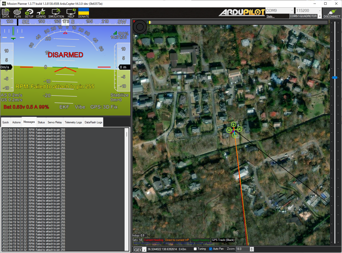 RPM: Failed to attach to pin spamming GCS · Issue #20575 · ArduPilot ...