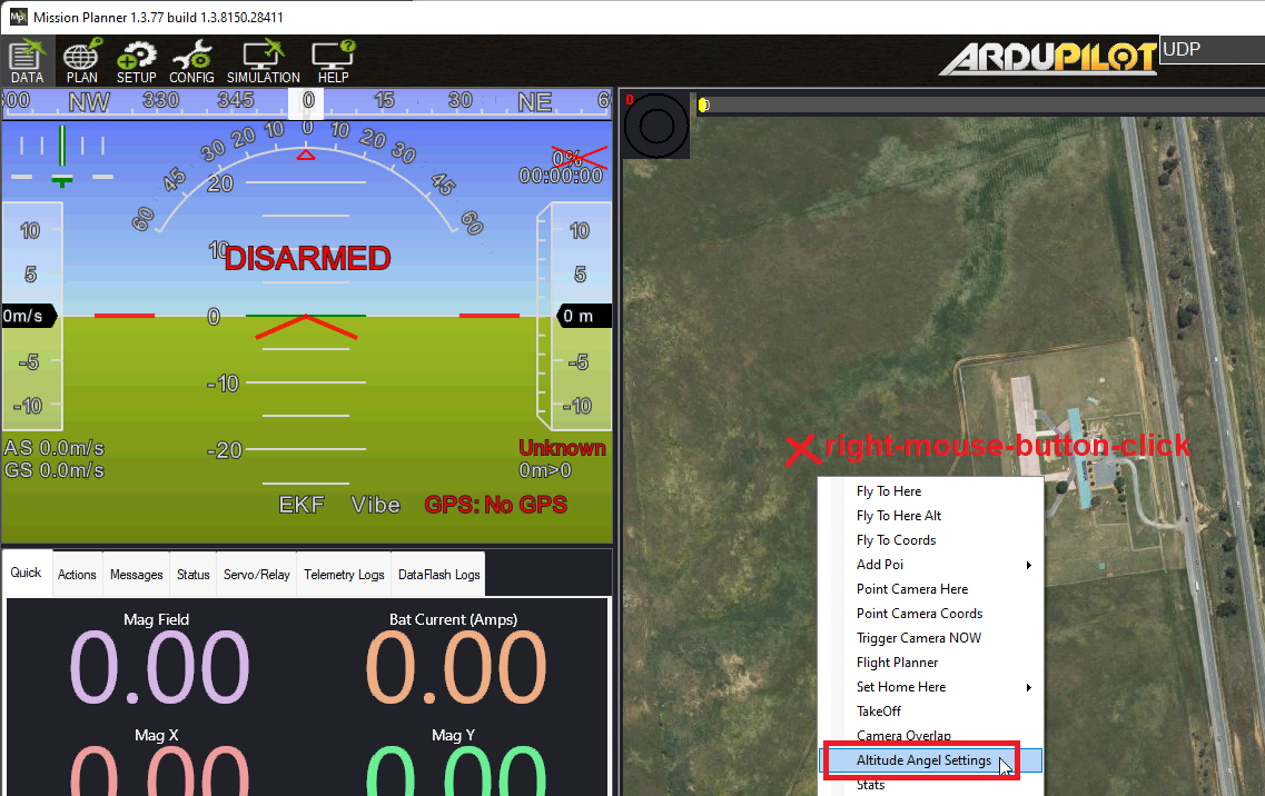 AltitudeAngel settings screen does not appear · Issue #2849 · ArduPilot/MissionPlanner · GitHub
