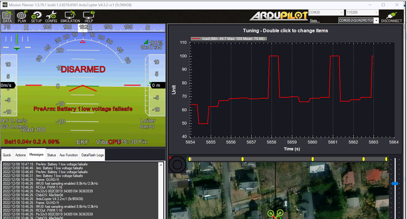 Data: add HUD item for CPU load · Issue #3011 · ArduPilot/MissionPlanner · GitHub