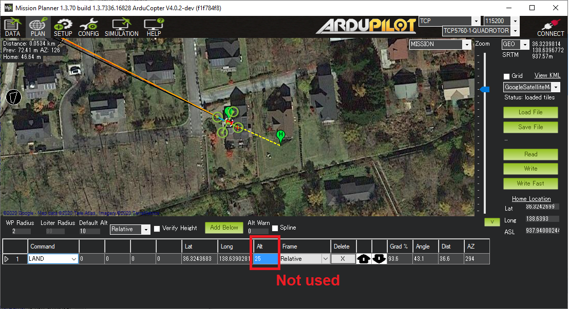 Copter: land mission commands with location should also use altitude · Issue #13500 · ArduPilot ...
