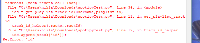 How to get more than 100 track ids on using spotipy? · Issue #322 · spotipy-dev/spotipy · GitHub