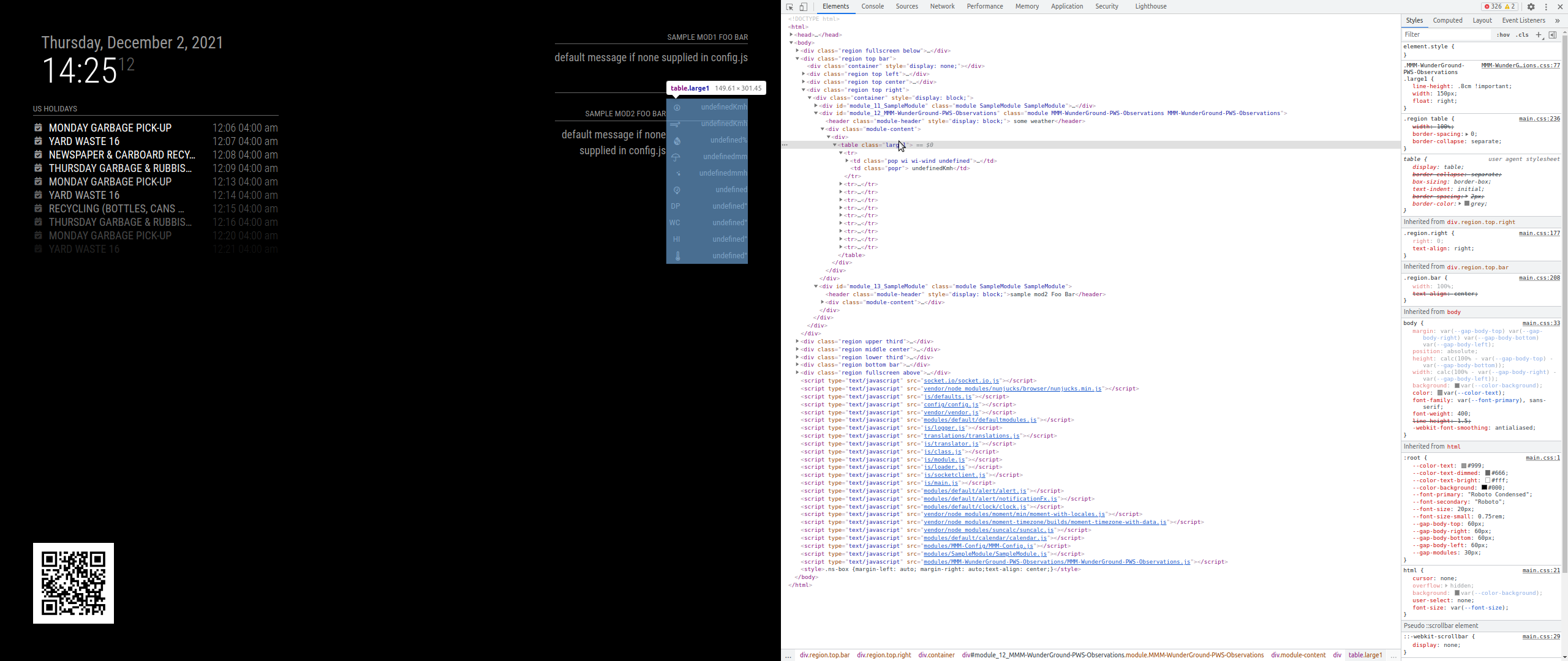 Module spacing control within config.js · Issue #2720 · MagicMirrorOrg/MagicMirror · GitHub