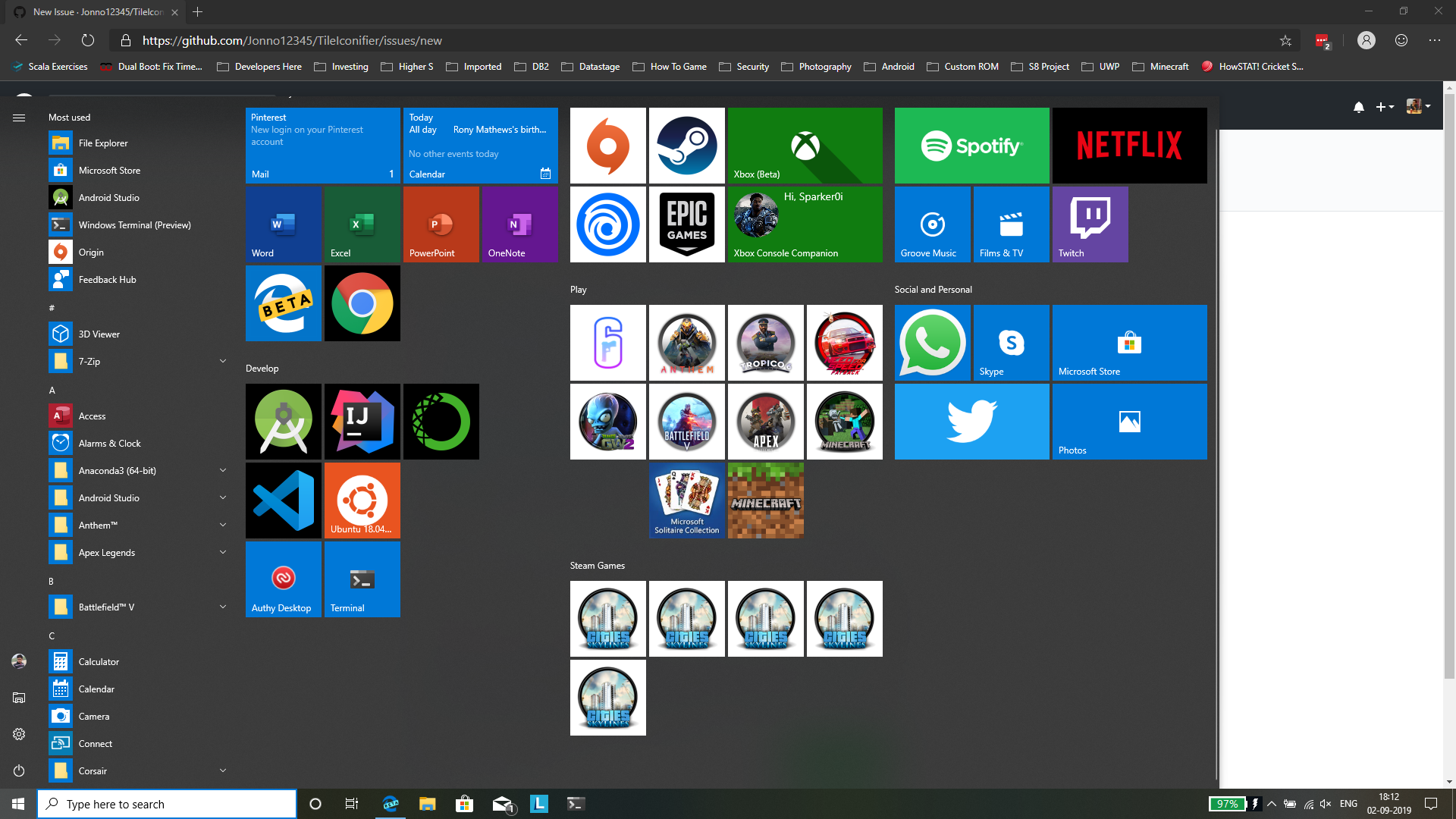 Unable to tileiconify custom Steam Shortcuts pinned to Start · Issue #223 · Jonno12345 ...