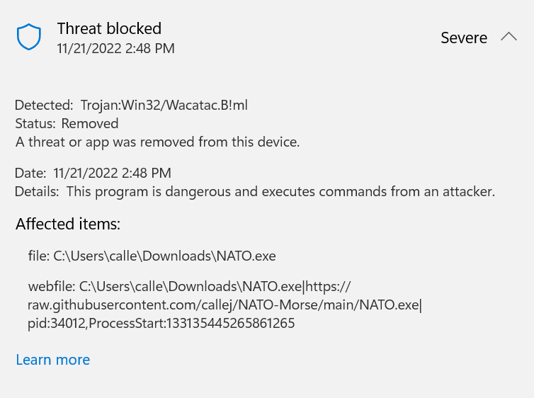 GitHub - callej/NATO-Morse