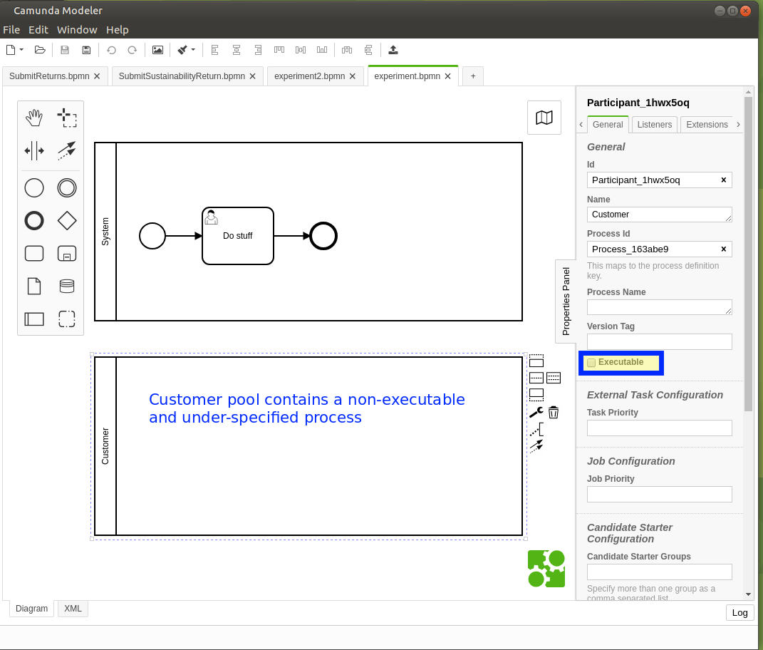BPMN20 XML import throws NullPointerException when no process is found · Issue #2065 · flowable ...