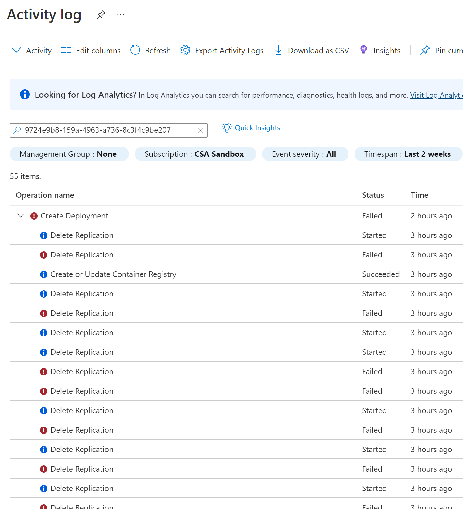Acr Deployment Fails With Zone Redundancy Enabled When Using Armbicep And Deployment Mode 5108
