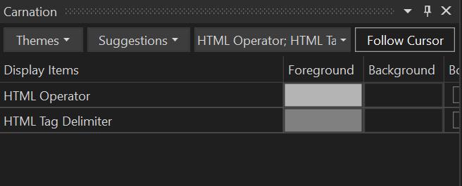 Textmate And Razor Semantictokens Dont Use The Same Classification · Issue 4704 · Dotnet Razor