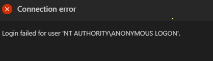 Azure AD auth fails with 'Login failed for user 'NT AUTHORITY\ANONYMOUS LOGON' · Issue #8283 ...