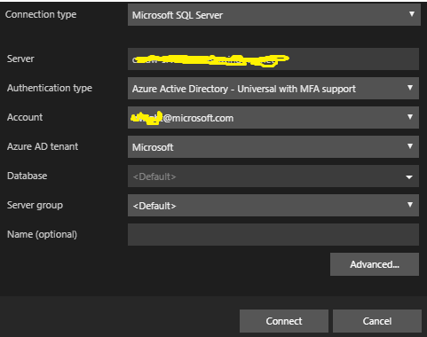 Azure AD auth fails with 'Login failed for user 'NT AUTHORITY\ANONYMOUS LOGON' · Issue #8283 ...