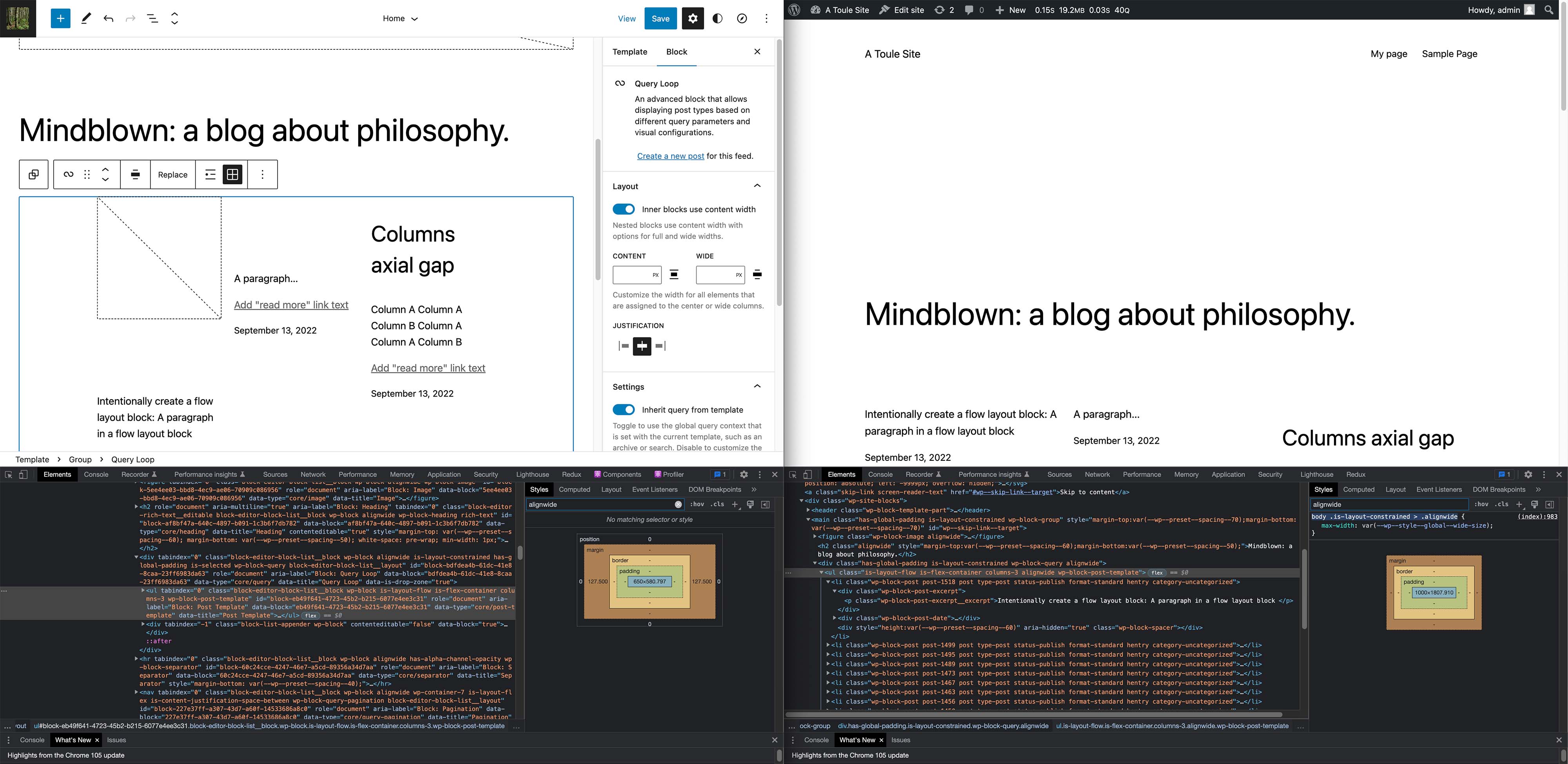Issues running into while demoing · Issue #164 · WordPress/twentytwentythree · GitHub