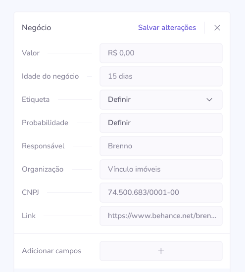 Contact / Deals details · Issue #8 · douglara/woofed-crm · GitHub