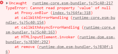 input-number 绑定 blur 事件，然后使用 v-if 动态隐藏会报 JS 错误 · Issue #3266 · vueComponent/ant-design-vue · GitHub