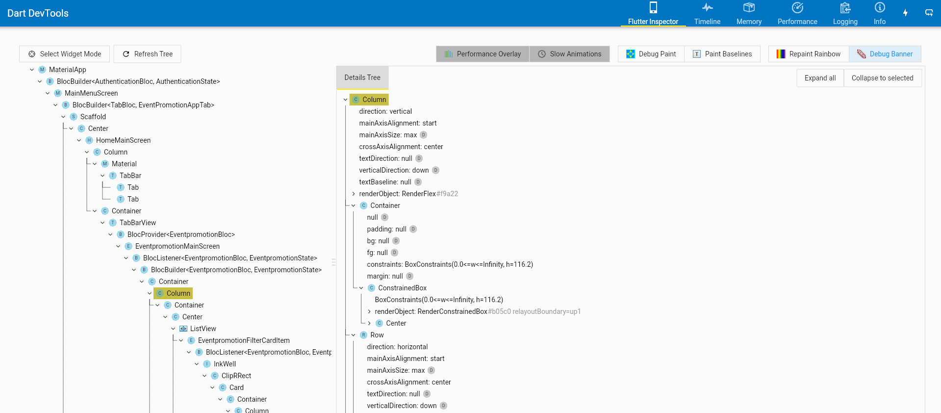 Layout Explorer is not visible/available · Issue #1481 · flutter/devtools · GitHub