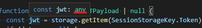 [typescript] Storage.getItem return type should not be any · Issue ...