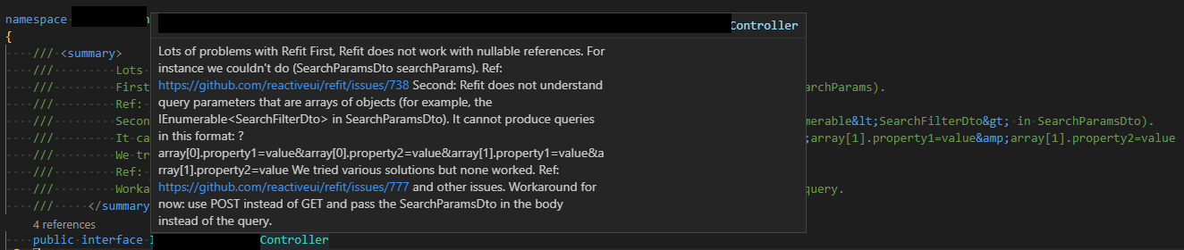 Doesnt Support Xml Comment Include Tag · Issue 3510 · Dotnetvscode Csharp · Github