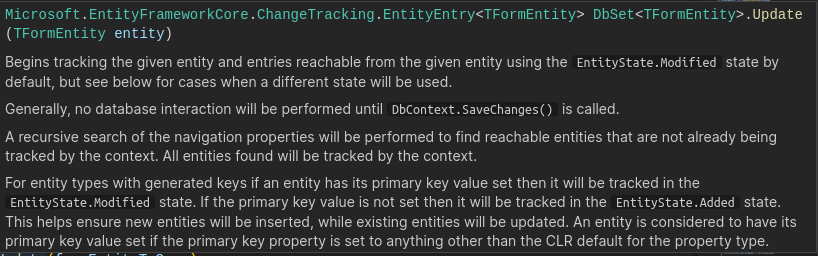 Required dependents is incorrect · Issue #2320 · dotnet/EntityFramework.Docs · GitHub
