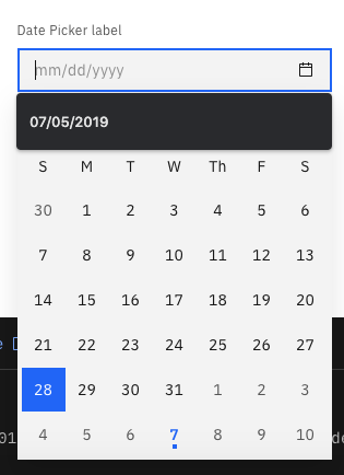 Date Picker - Browser autocomplete behavior isn't disabled · Issue ...