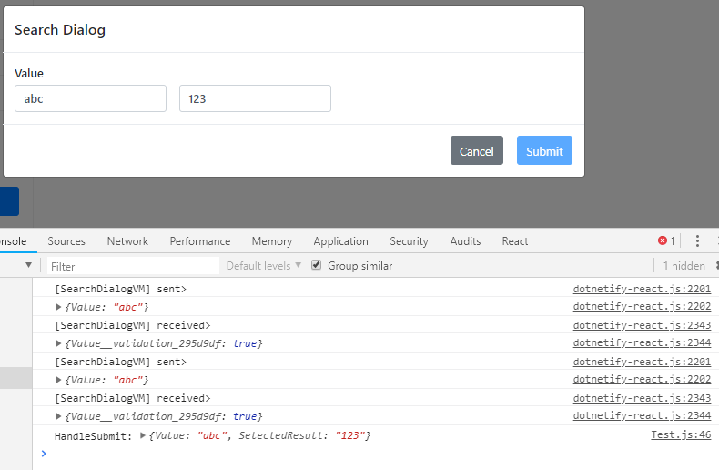 OnSubmit on a Modal element doesn't work on some circumstances · Issue #18 · dsuryd/dotNetify ...