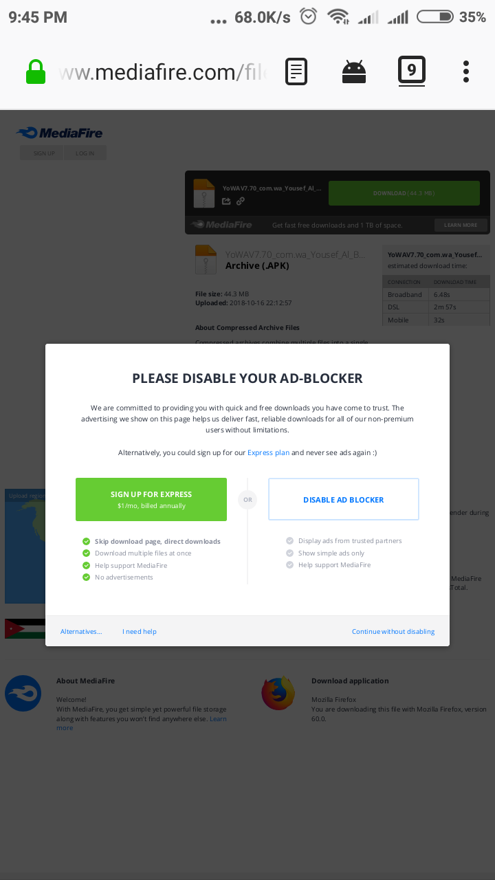 (anti-adblock)mediafire · Issue #3996 · uBlockOrigin/uAssets · GitHub