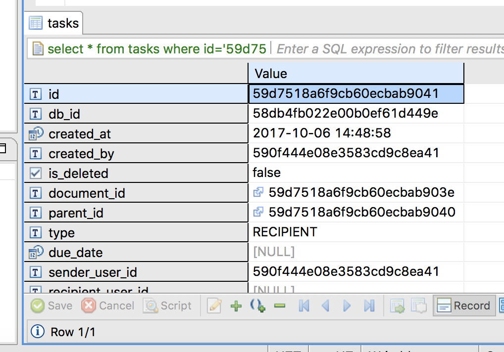 In Record Mode Sort Arrows Disappear When Executing Query Second Time · Issue 2285 · Dbeaver 3527
