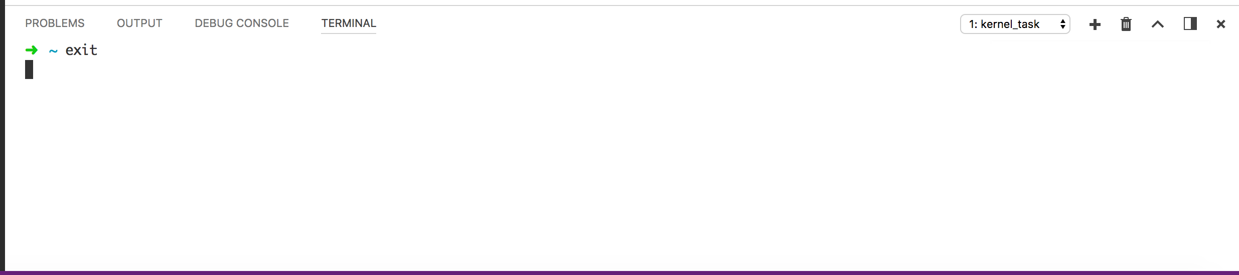 Terminal Does Not Quit After Submitting Exit Command · Issue 39883