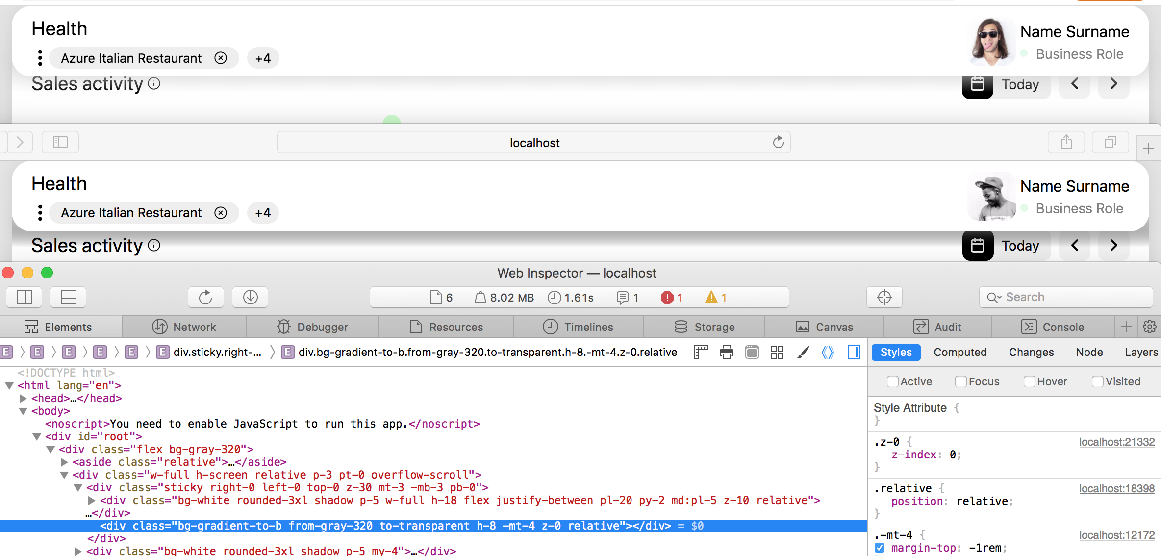Different gradient style on Safari to compare with Chrome · Issue #3071 · tailwindlabs ...