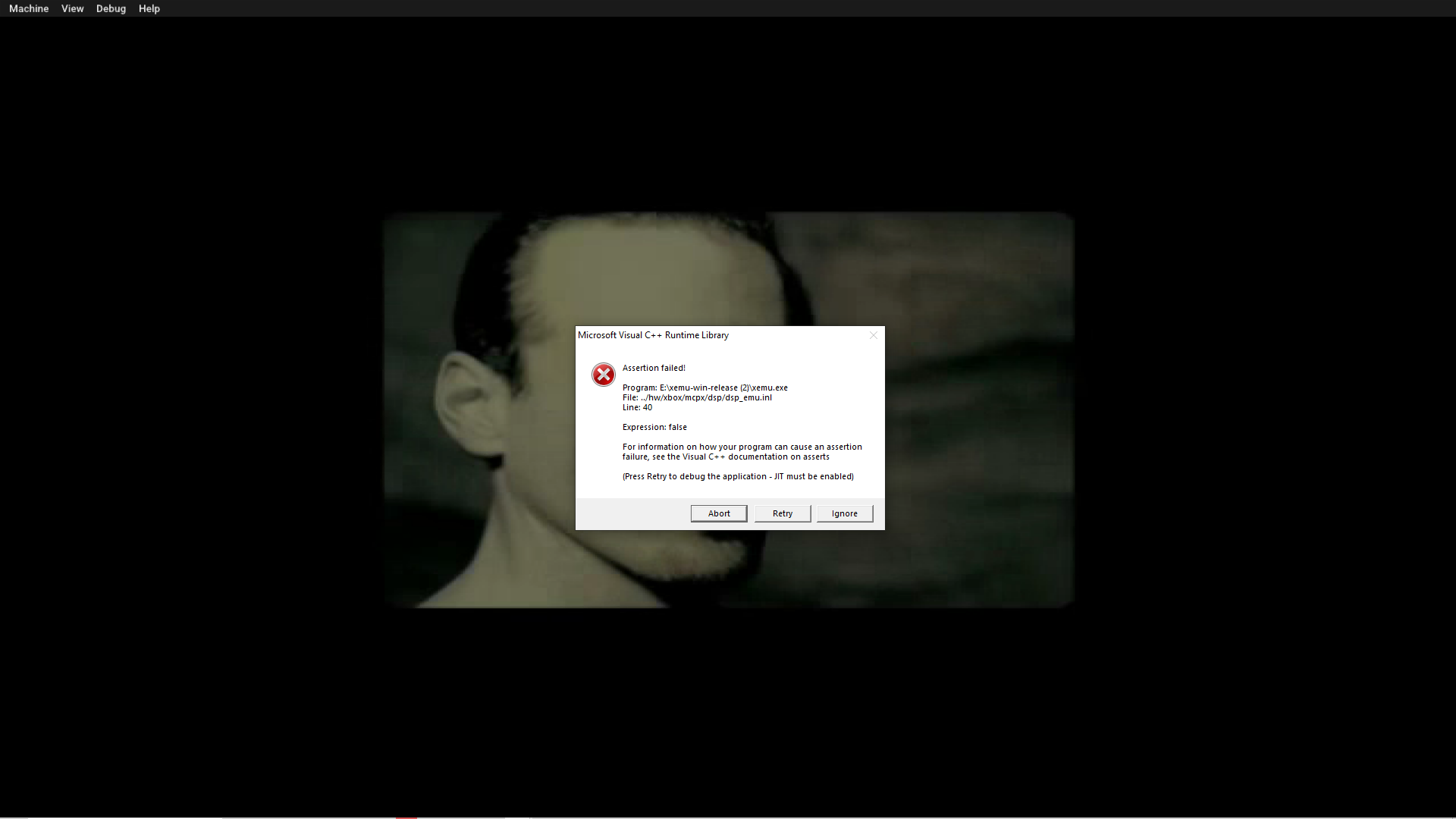 Halo 2 v1.0: Assertion failed! · Issue #288 · xemu-project/xemu · GitHub