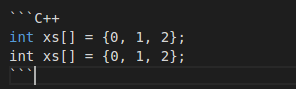 Markdown code block syntax highlightning is broken for C and C++ ...