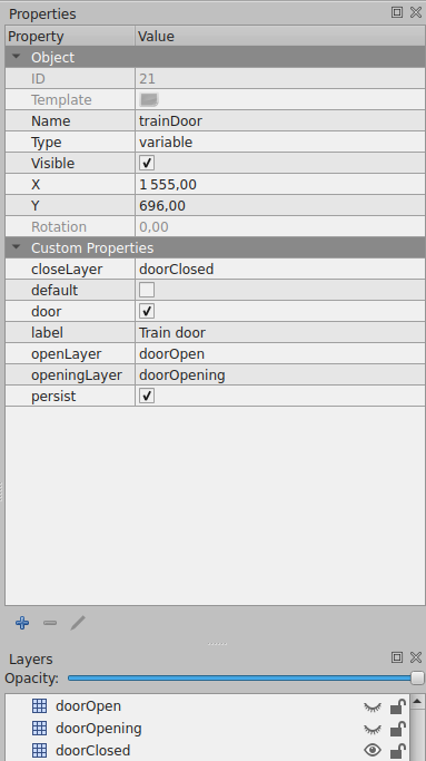 Add animation properties to doors · Issue #2712 · workadventure/workadventure · GitHub