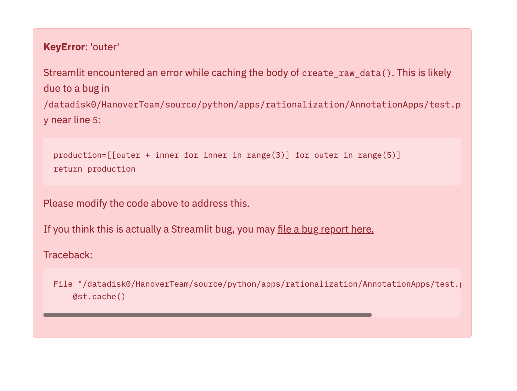 Cache A Function With An Nested List Comprehension Issue 2305 cache-a-function-with-an-nested-list-comprehension-issue-2305