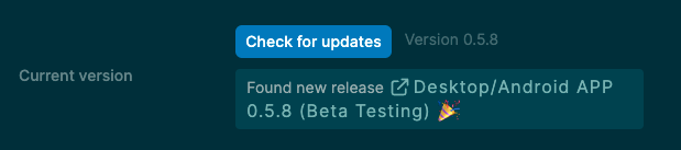 Checking For Updates Shows Latest Version As Not Latest · Issue 3778 · Logseqlogseq · Github 