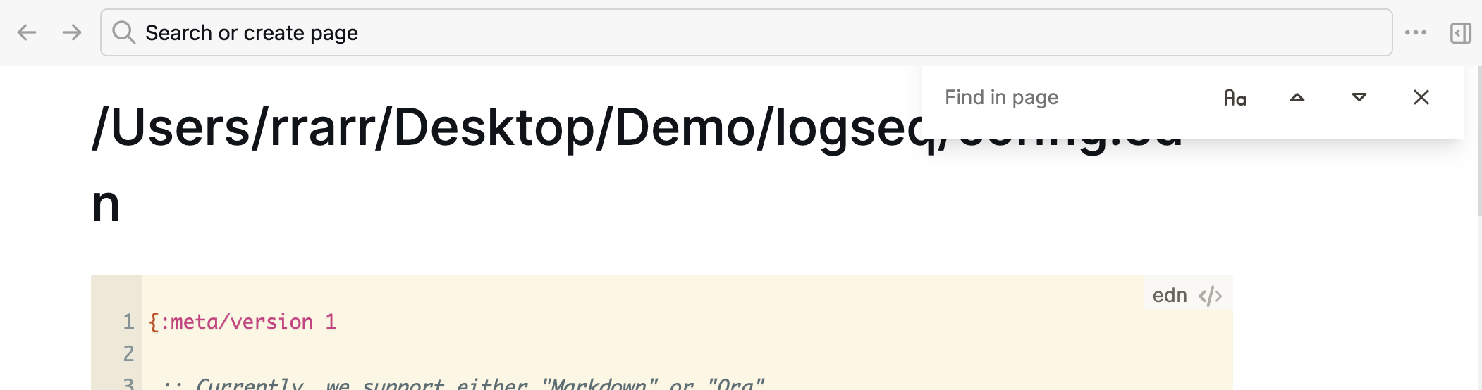 Page search non-visible in the config.edn · Issue #32 · yoyurec/logseq-awesome-ui · GitHub