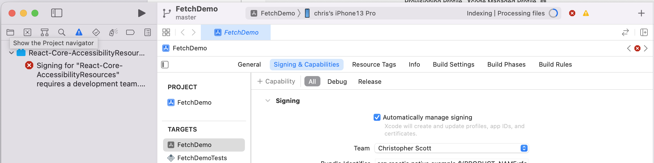 Example Doesnt Run On Xcode 140 · Issue 409 · Transistorsoftreact Native Background Fetch