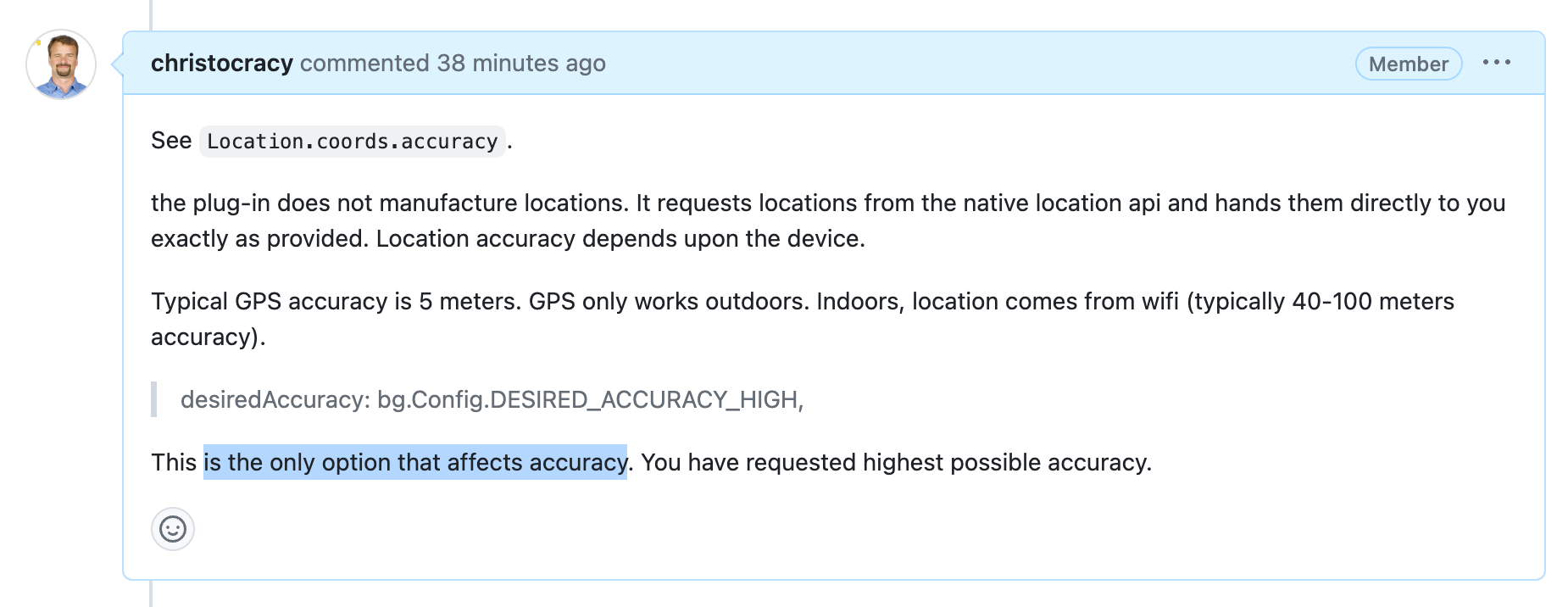 Google Maps marker does not follow street location accurately · Issue #1031 · transistorsoft ...