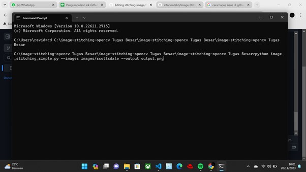 GitHub - Revidyaas/stitching-image