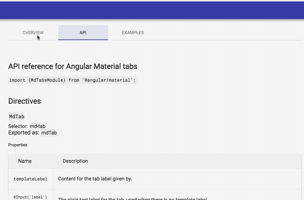 Bug Fast Tab Switch Forces Scroll Up · Issue 7032 · Angularcomponents · Github 