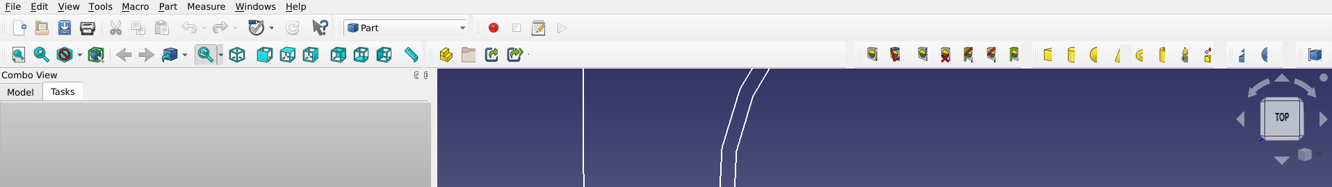 [Bug] Toolbars visually distorted on Fedora 35 and xfce4 · Issue #7458 · FreeCAD/FreeCAD · GitHub