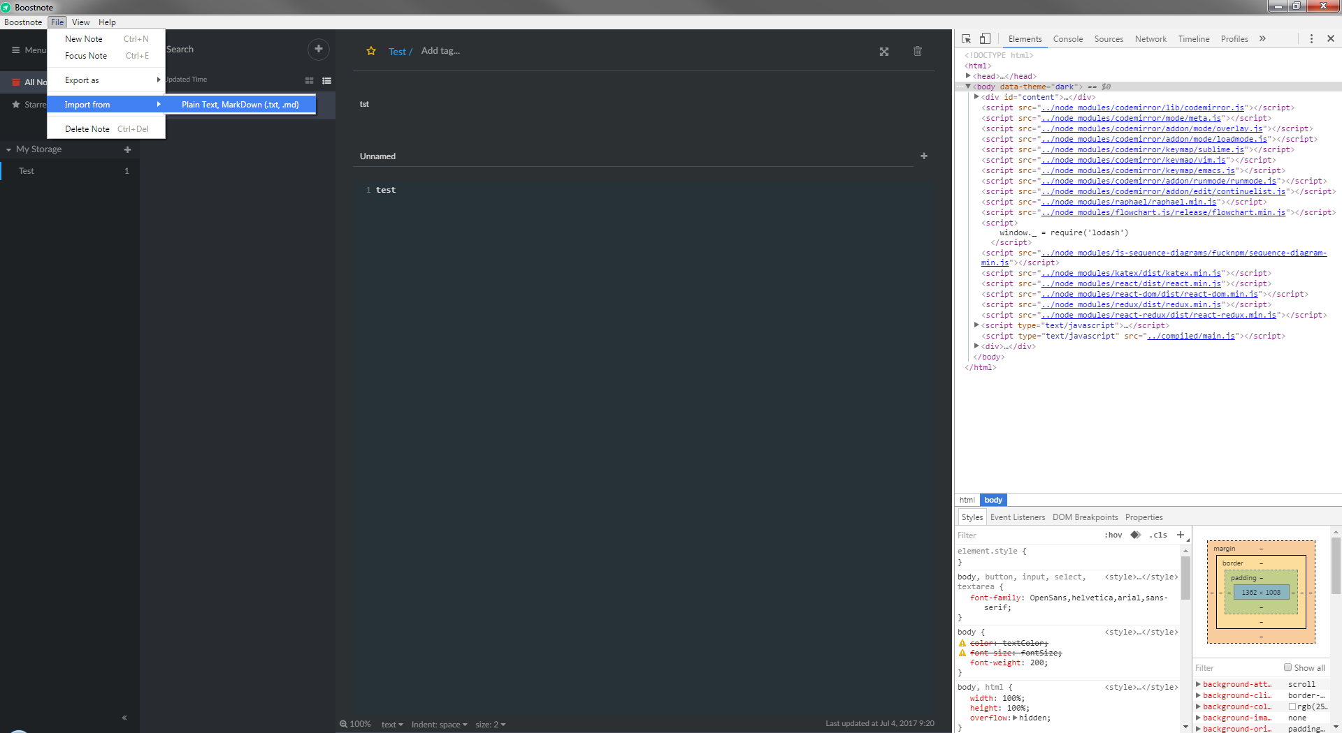 Import Doesn't Do Anything on Windows · Issue #676 · BoostIO/BoostNote ...