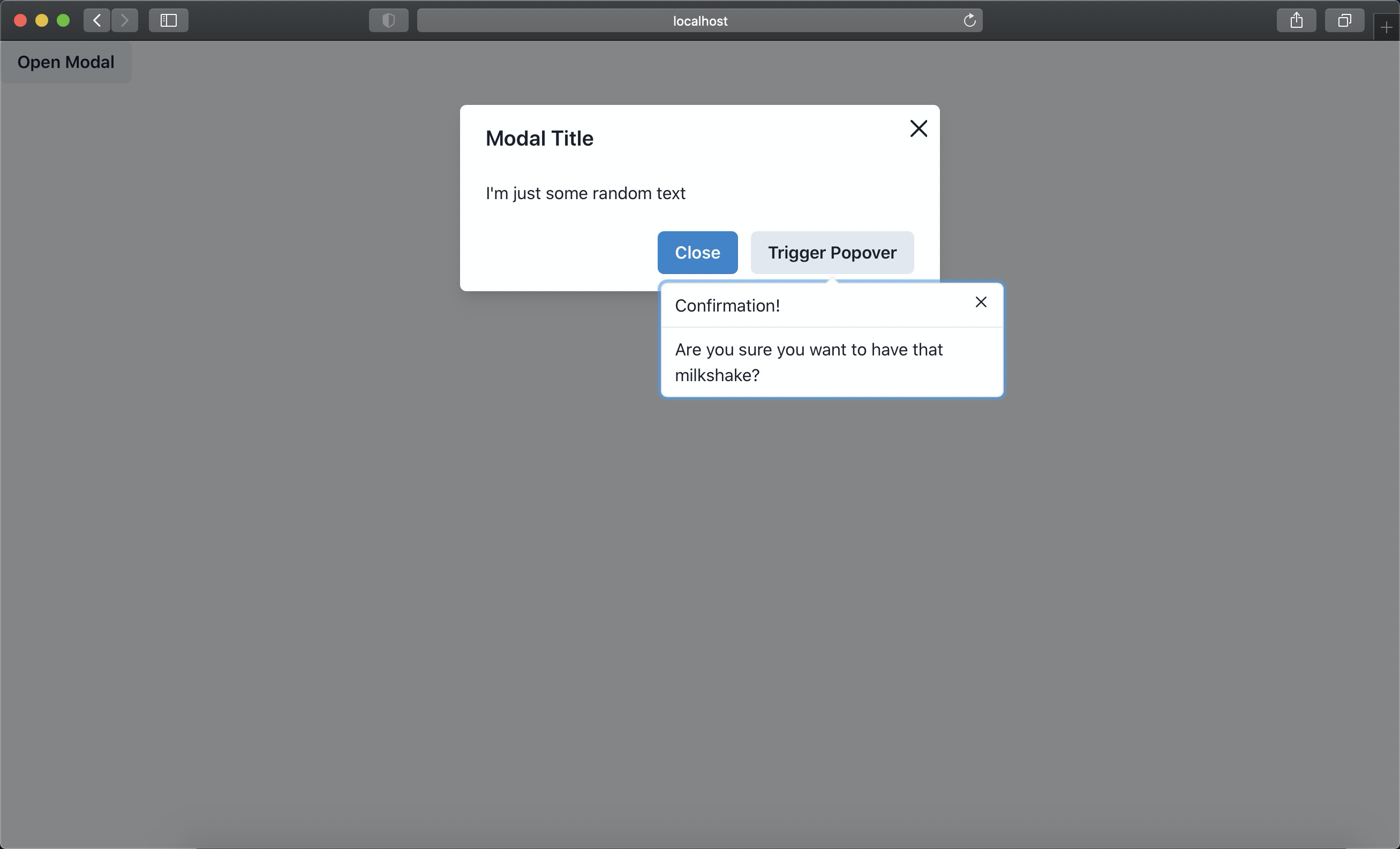 Popover within Modal - flashes and dissapears · Issue #2569 · chakra-ui ...