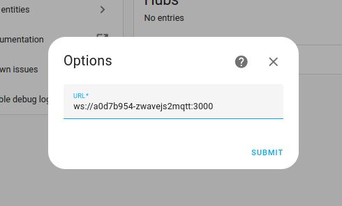 Addon installation in Homeassistant does not allow zwavejs integration ...