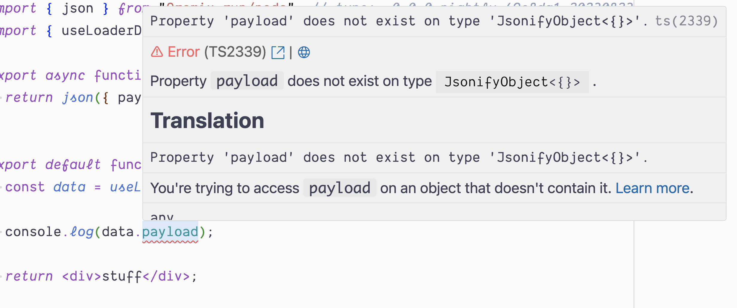 V2 issue: inferred type disappearing · Issue #7246 · remix-run/remix · GitHub